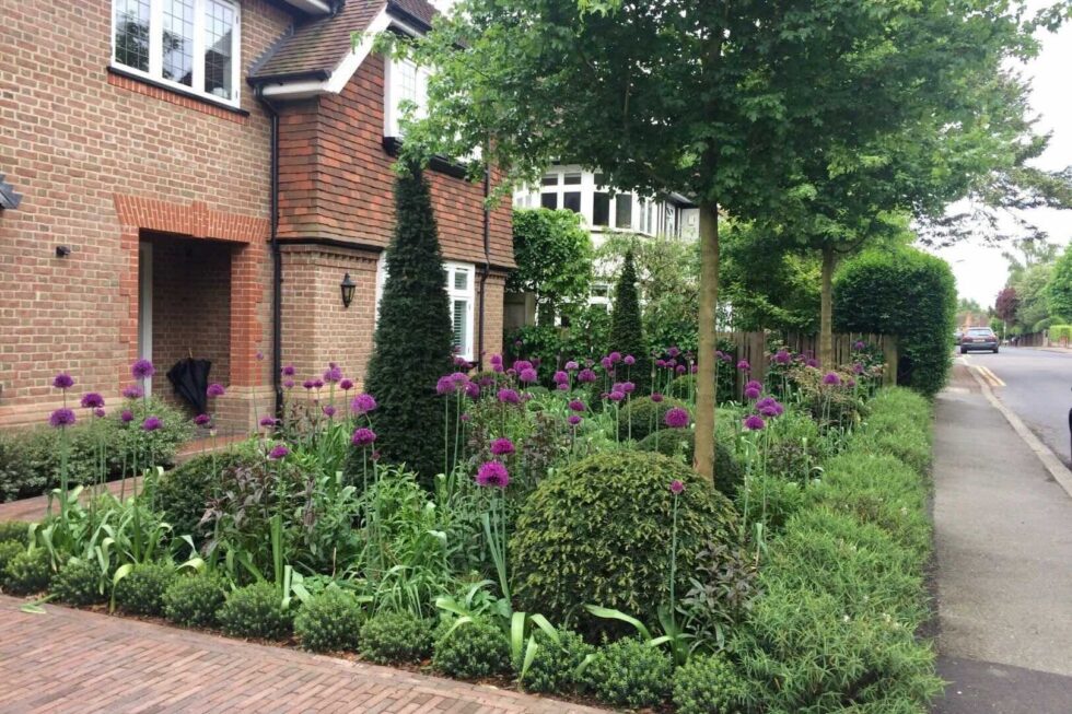 Informal Parterre Garden | Earth Landscapes, Garden & Landscape Design